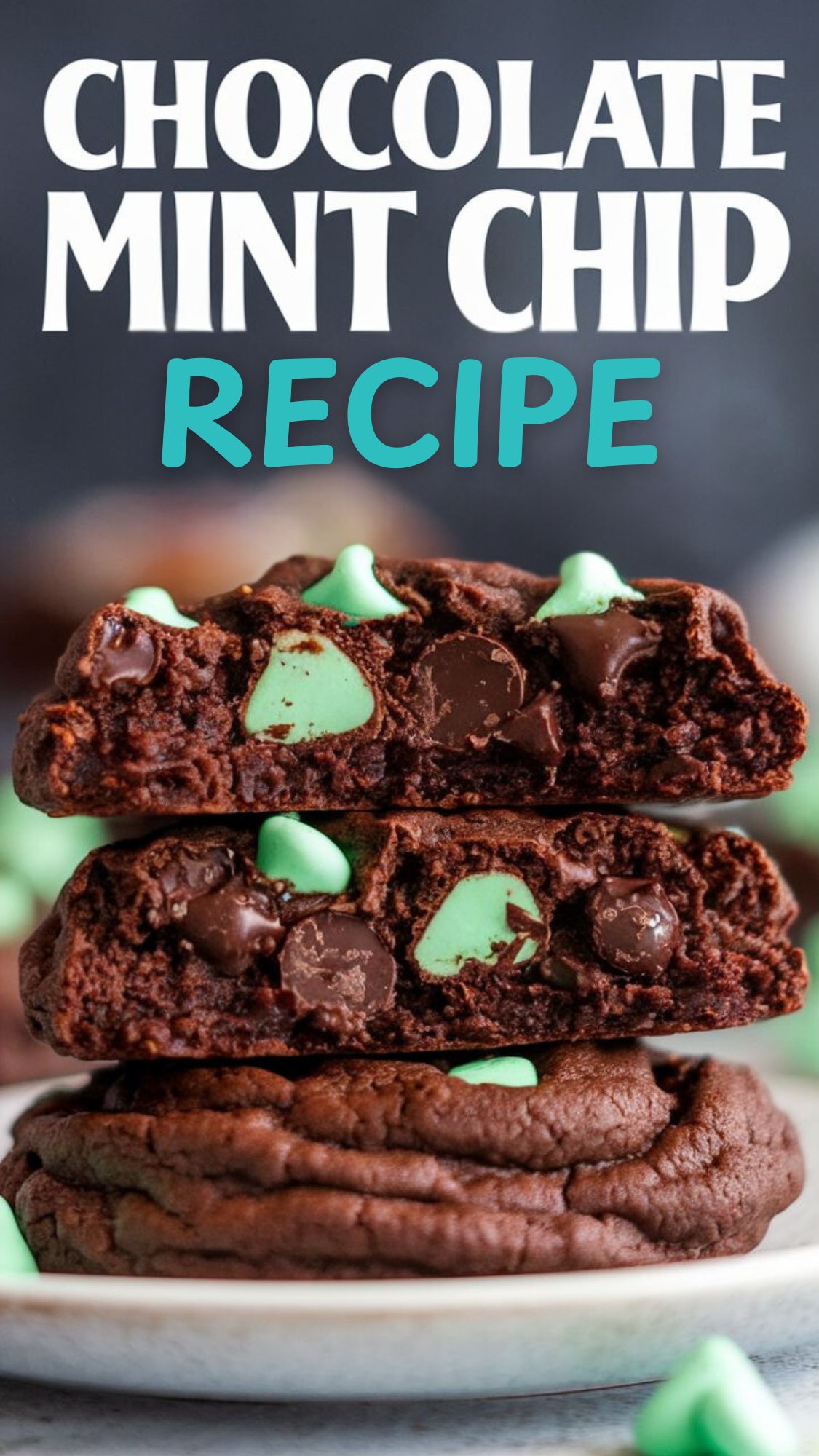 Chocolate Mint Cookie Recipe - Feast Flick