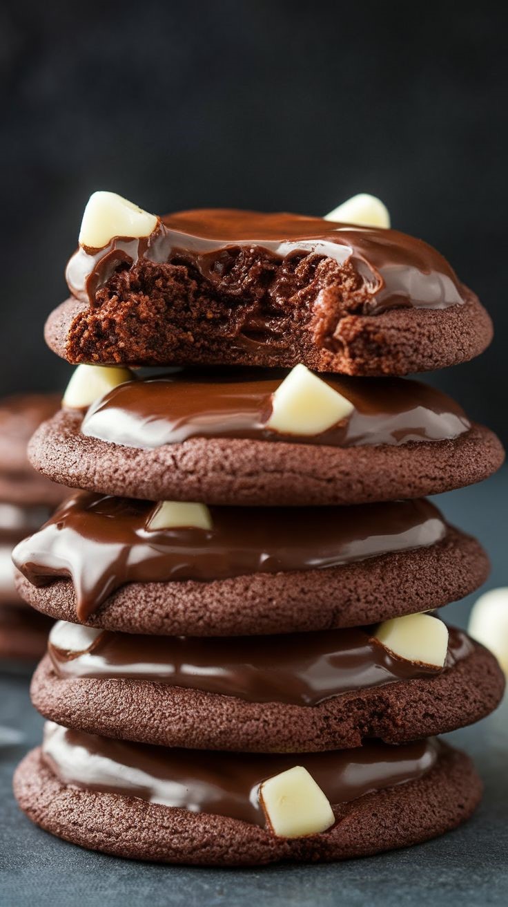 Chocolate Mint Cookie Recipe - Feast Flick