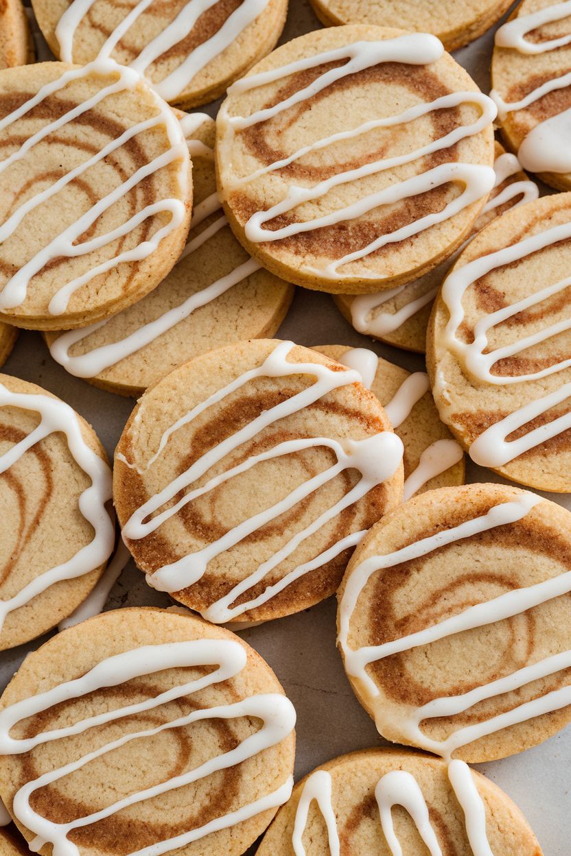 Cinnamon Roll Cookie Recipe - Feast Flick