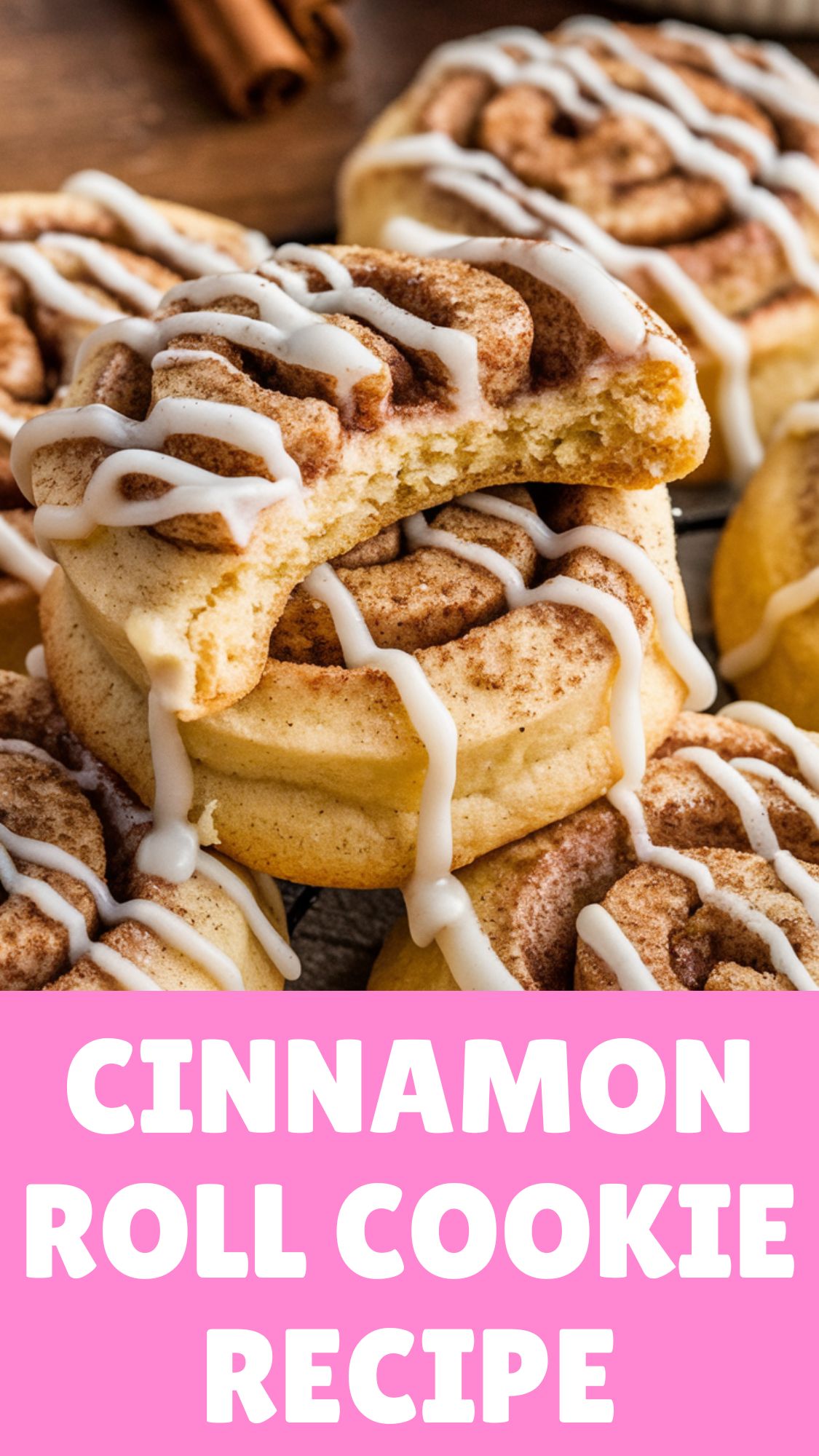 Cinnamon Roll Cookie Recipe - Feast Flick