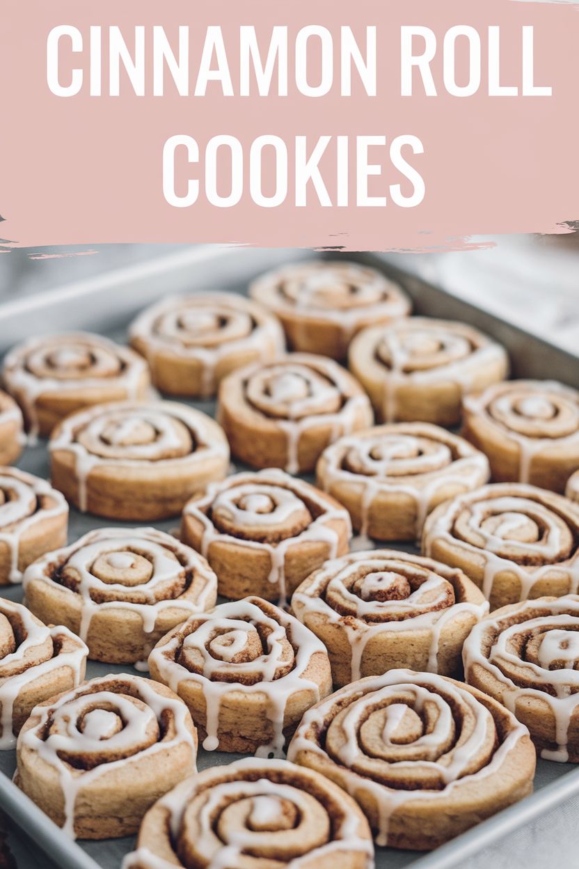 Cinnamon Roll Cookie Recipe - Feast Flick