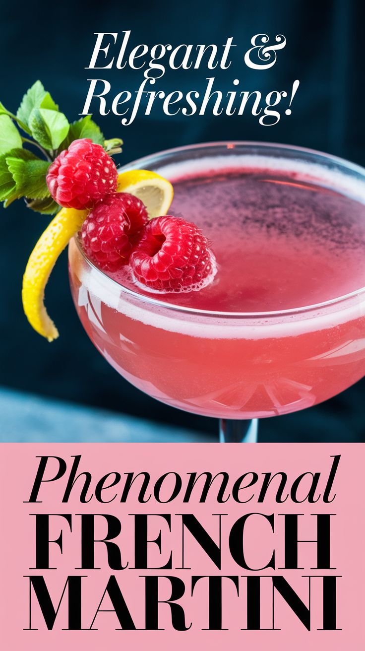 Phenomenal French Martini Recipe - Feast Flick