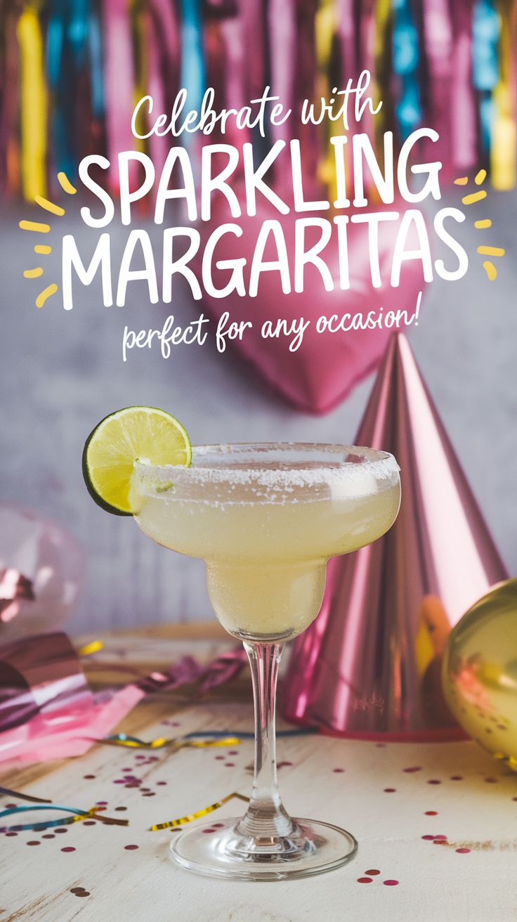 Sparkling Champagne Margaritas Recipe - Feast Flick