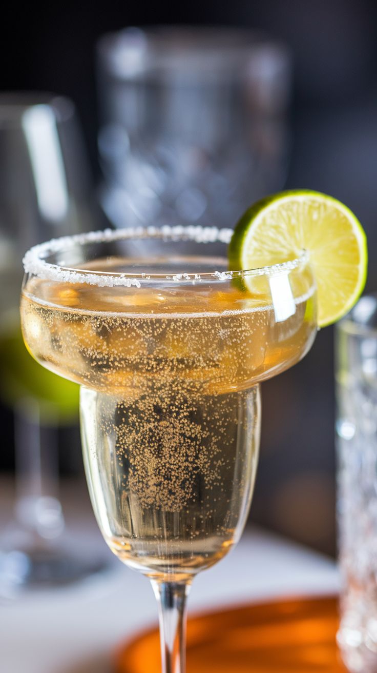 Sparkling Champagne Margaritas Recipe - Feast Flick