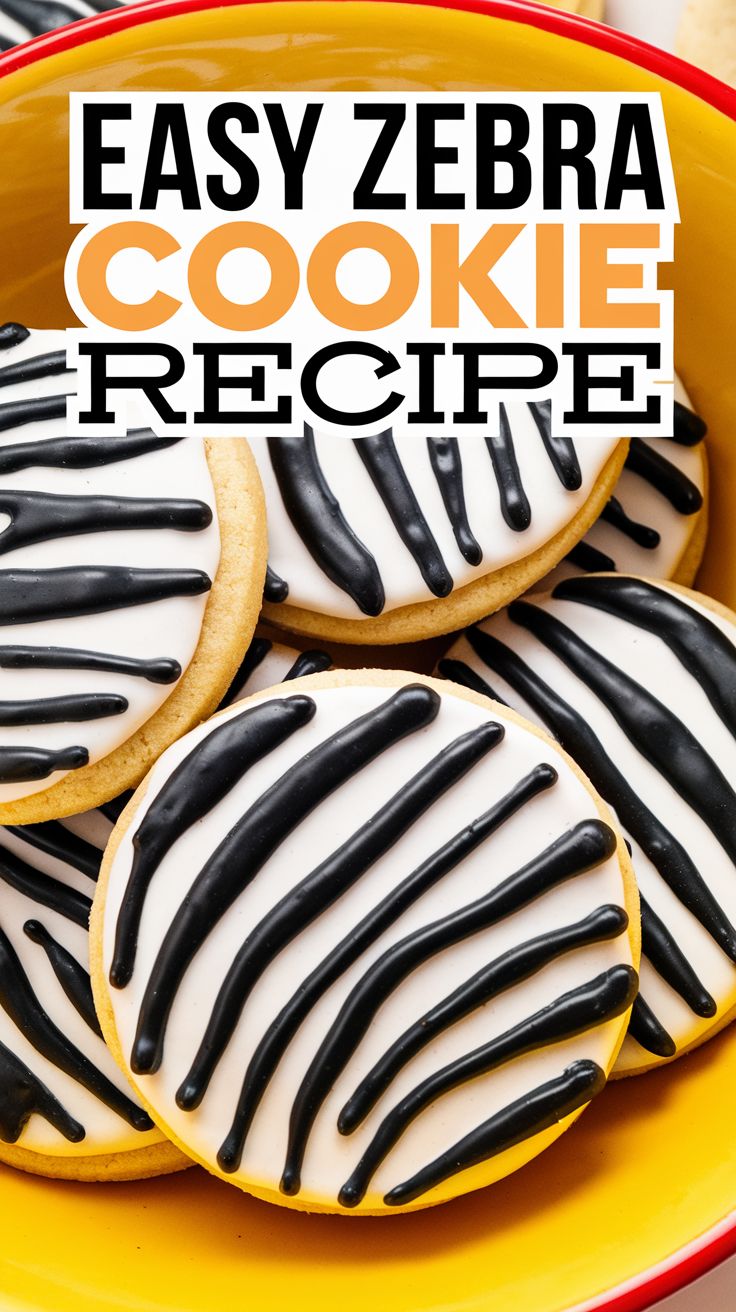 Zebra Cookie Recipe - Feast Flick