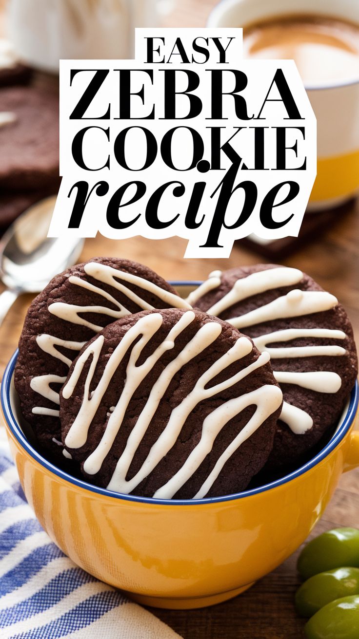 Zebra Cookie Recipe - Feast Flick