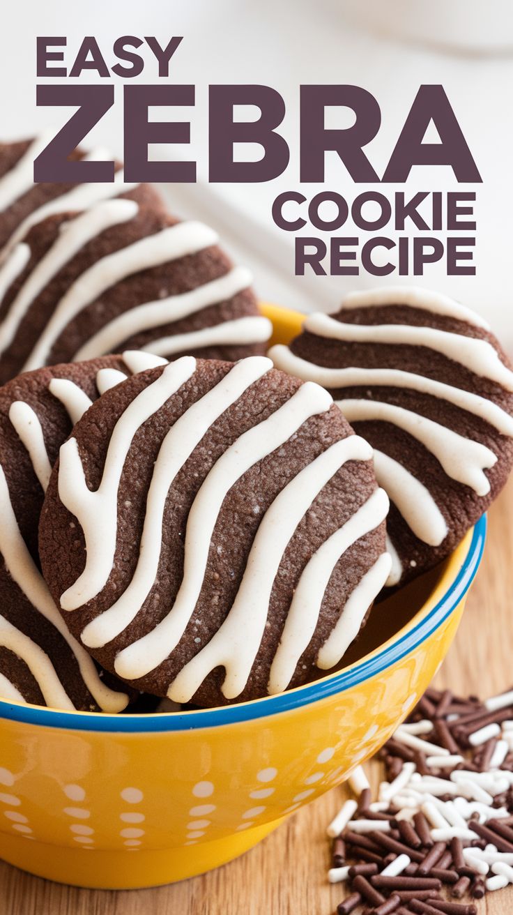 Zebra Cookie Recipe - Feast Flick