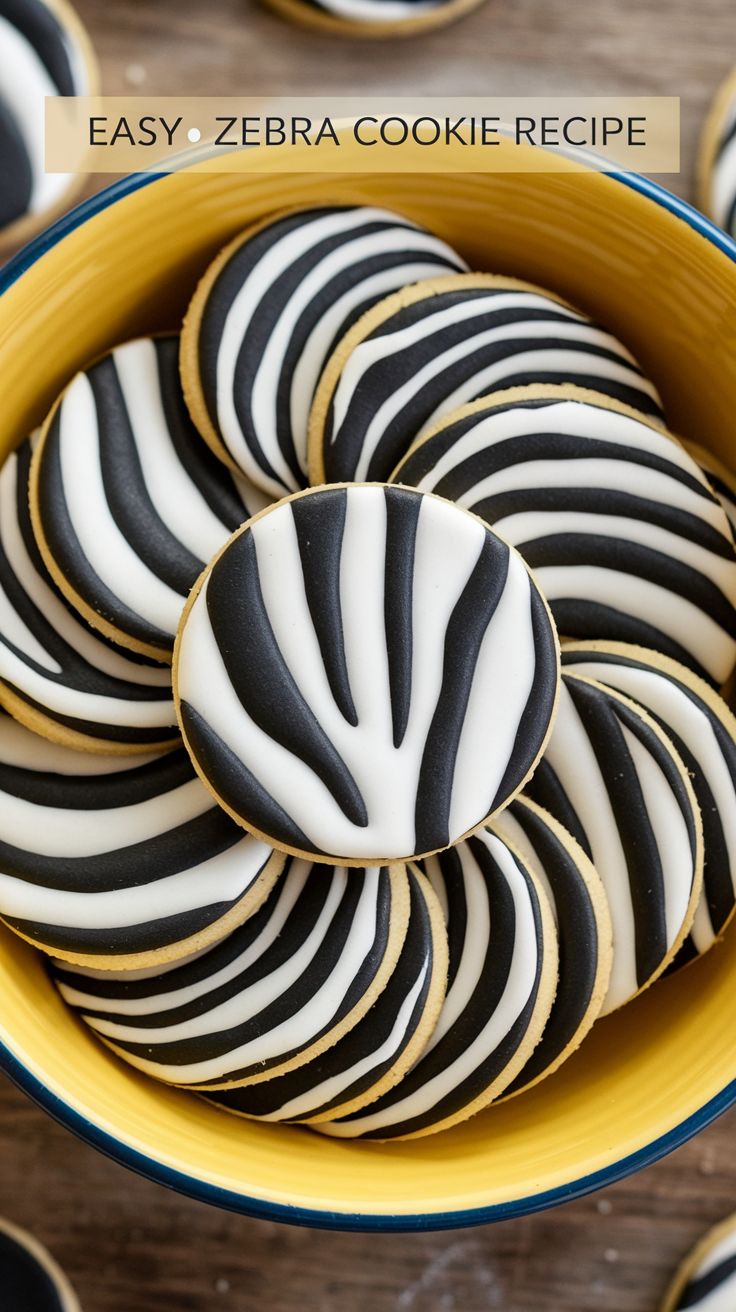 Zebra Cookie Recipe - Feast Flick