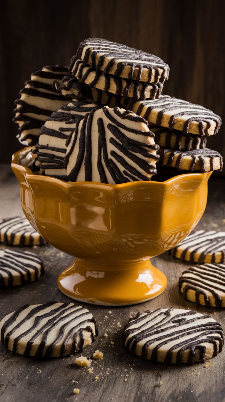 Zebra Cookie Recipe - Feast Flick