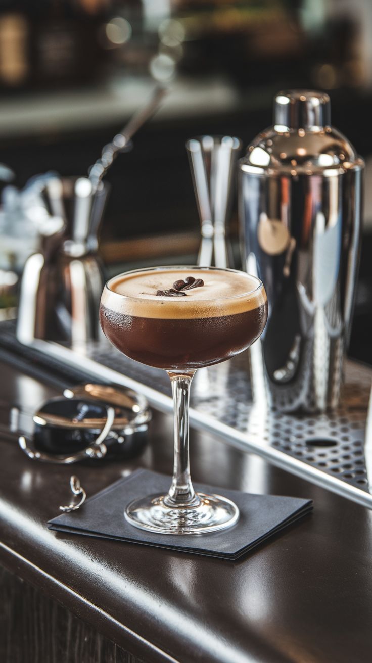 Cold Brew Martini Recipe - Feast Flick