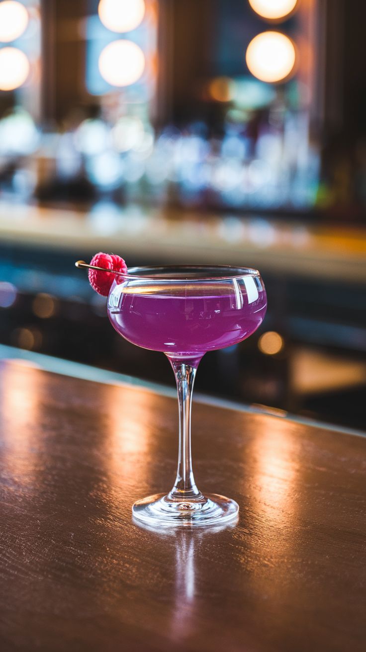 French Martini Chambord Cocktail Recipe - Feast Flick