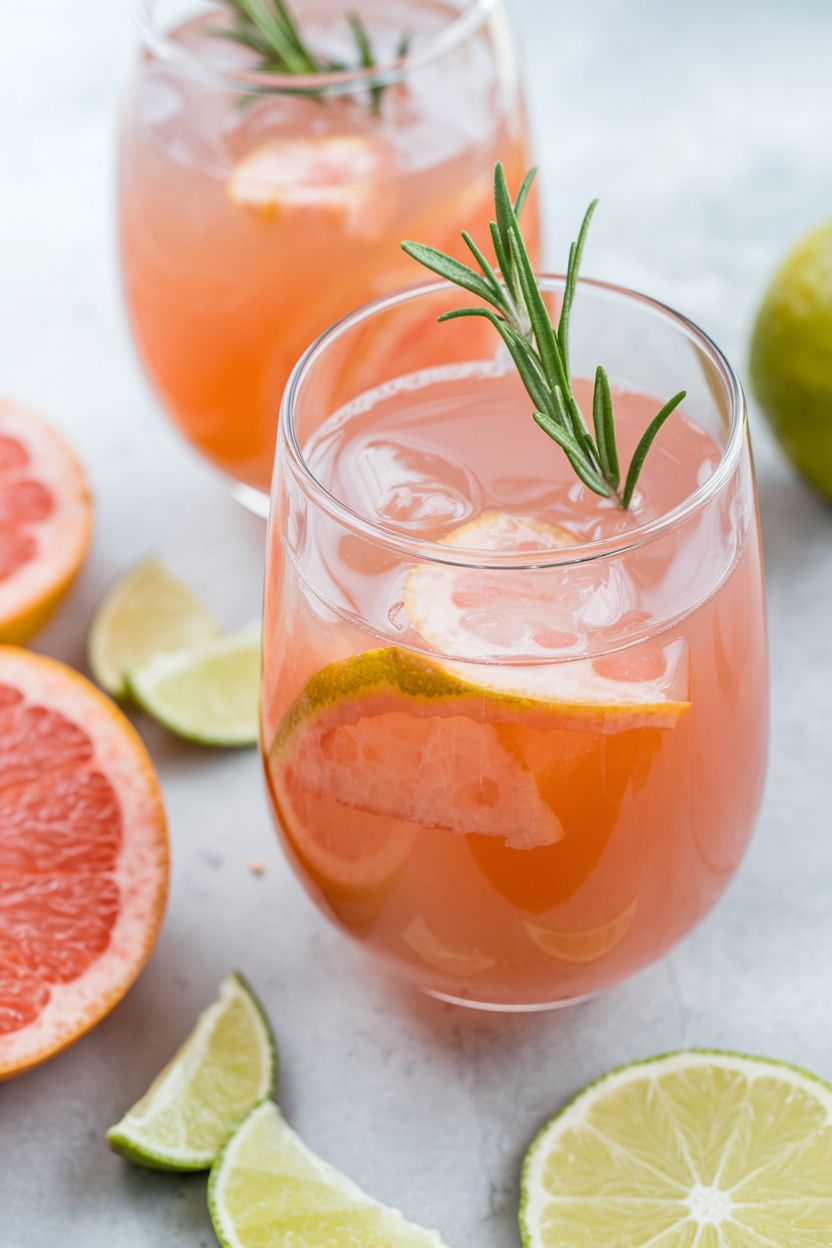 Grapefruit Mocktail Recipe (Virgin Paloma) - Feast Flick