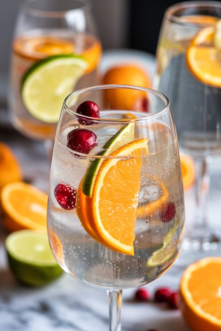 Sparkling New Year's Eve Punch Recipe - Feast Flick
