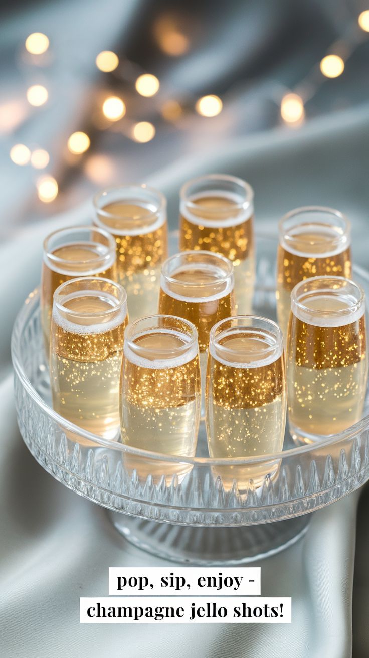Champagne Jello Shots Recipe - Feast Flick