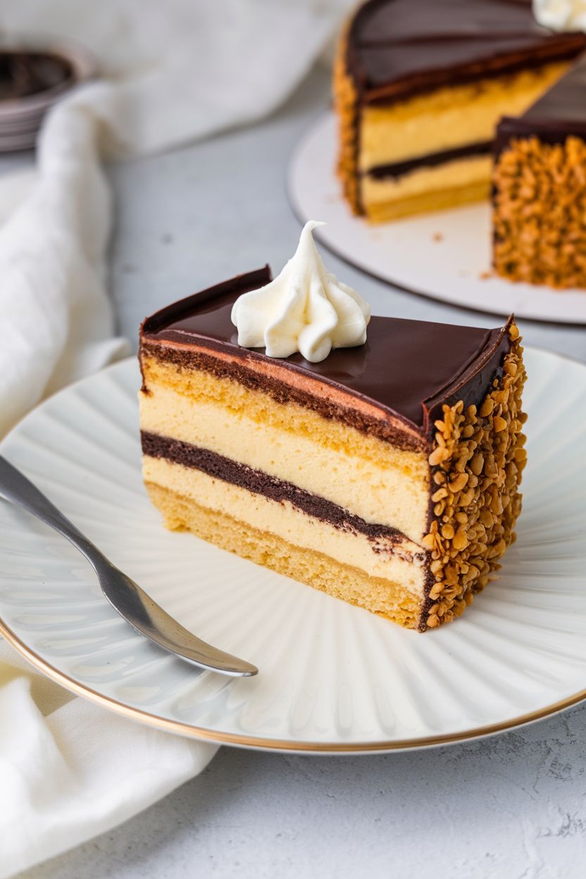 Boston Cream Pie Recipe - Feast Flick