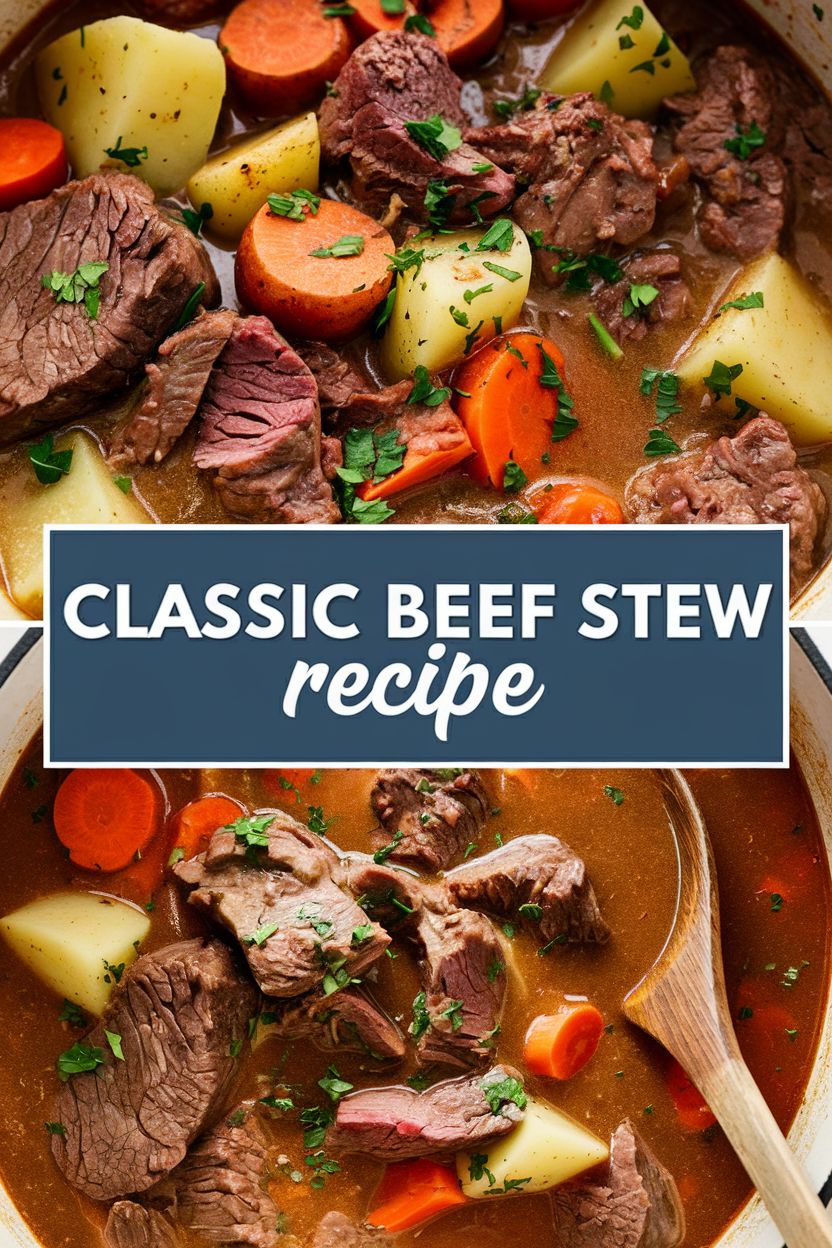 Crock Pot Beef Stew Recipe - Feast Flick