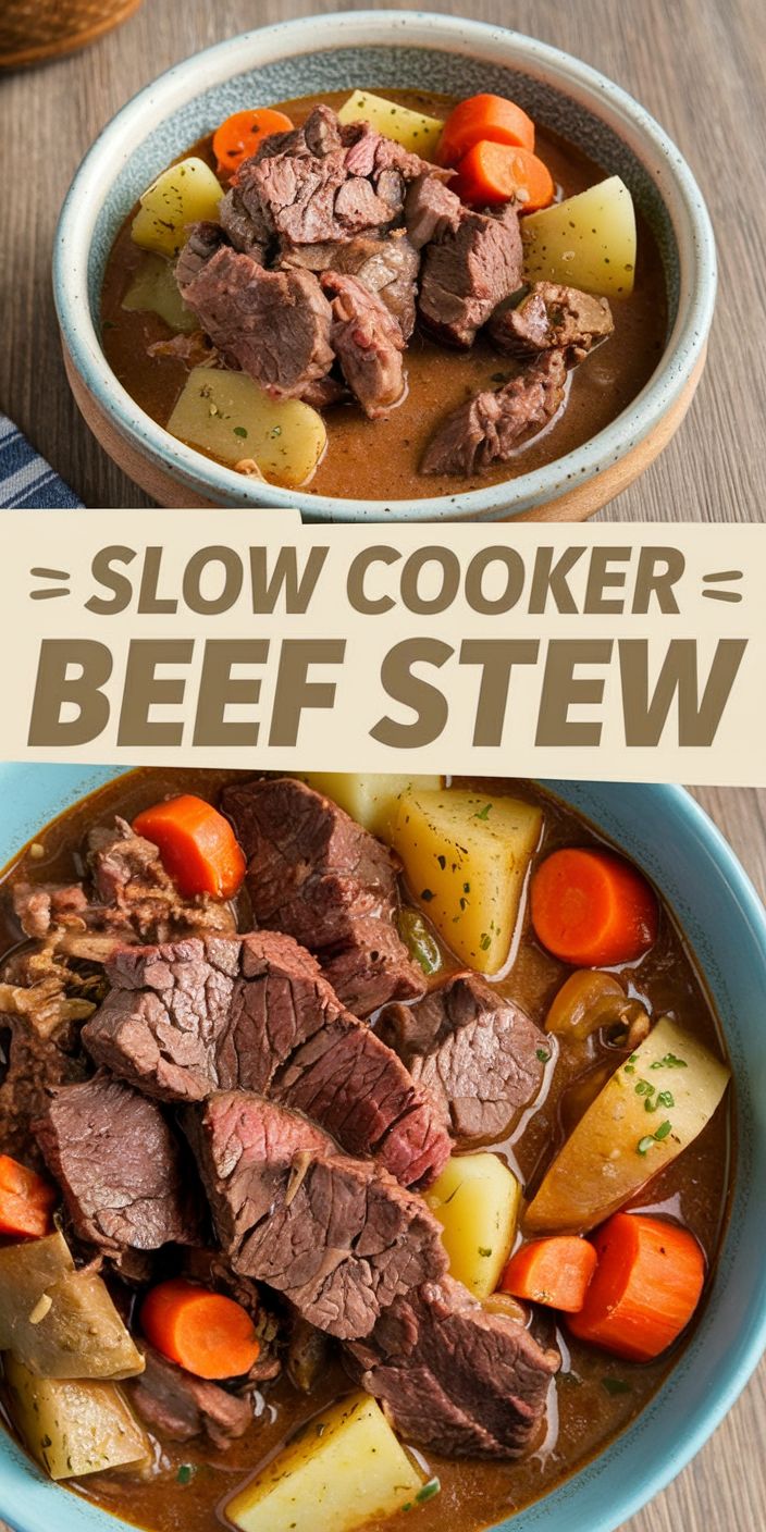 Crock Pot Beef Stew Recipe - Feast Flick