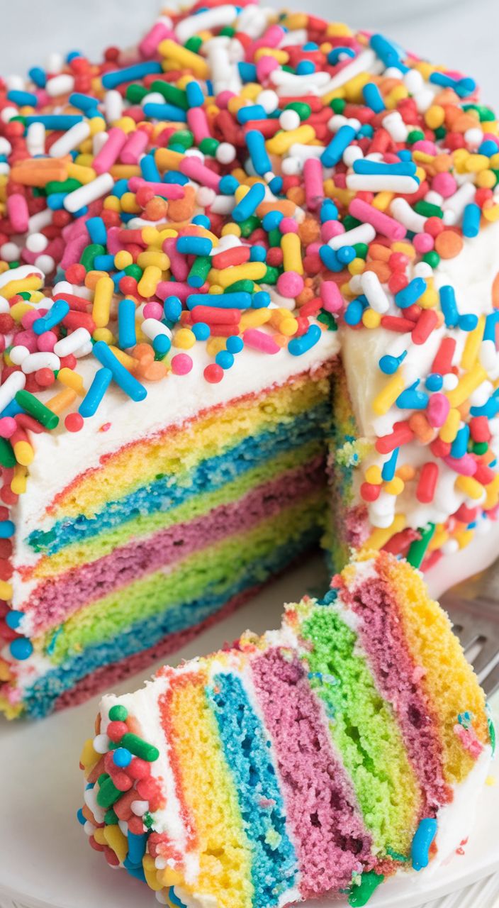 Funfetti Cake Recipe - Feast Flick