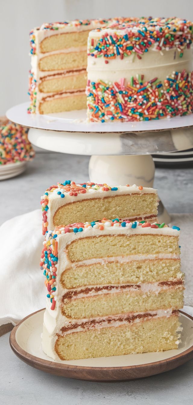 Funfetti Cake Recipe - Feast Flick
