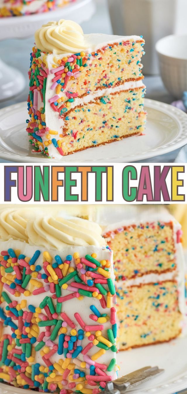 Funfetti Cake Recipe - Feast Flick