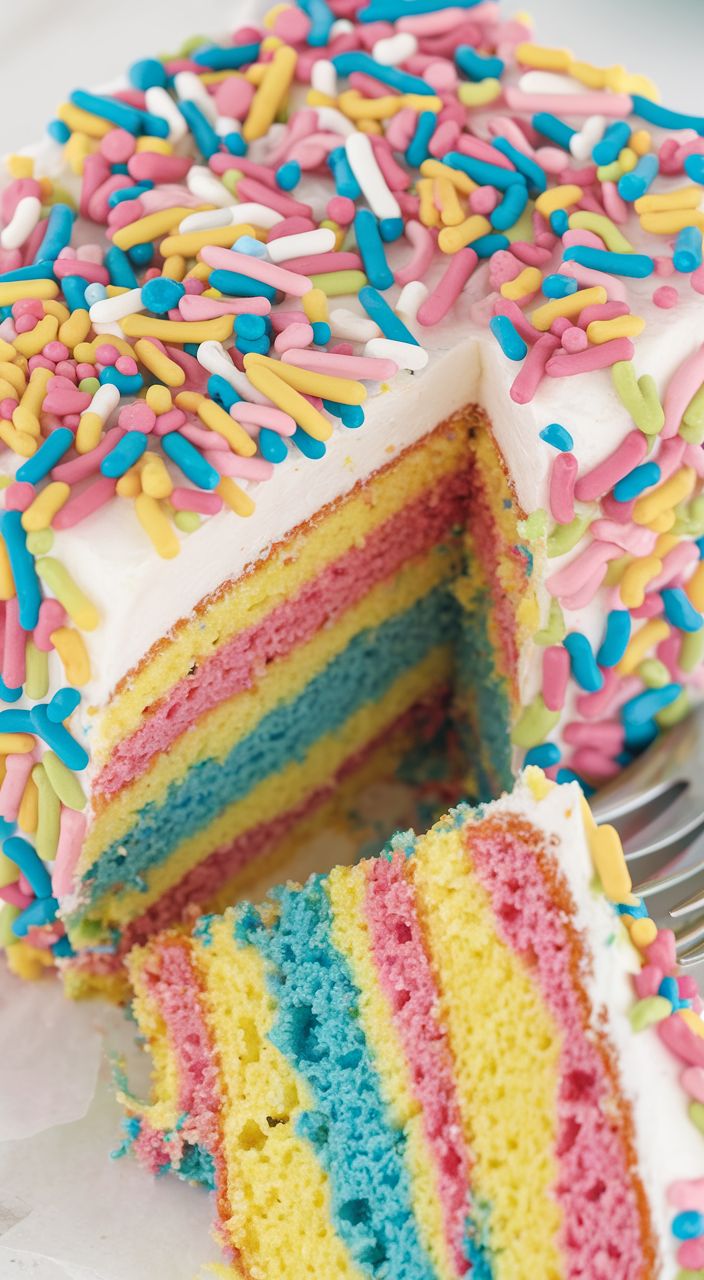 Funfetti Cake Recipe - Feast Flick