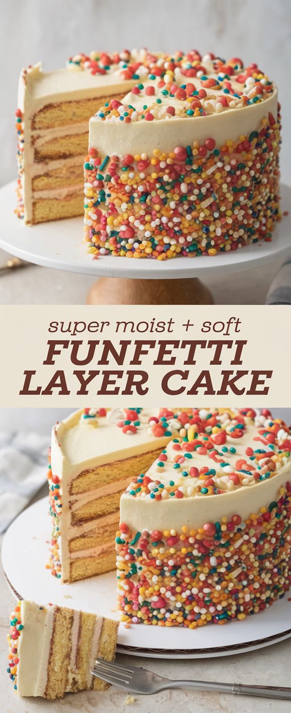 Funfetti Cake Recipe - Feast Flick