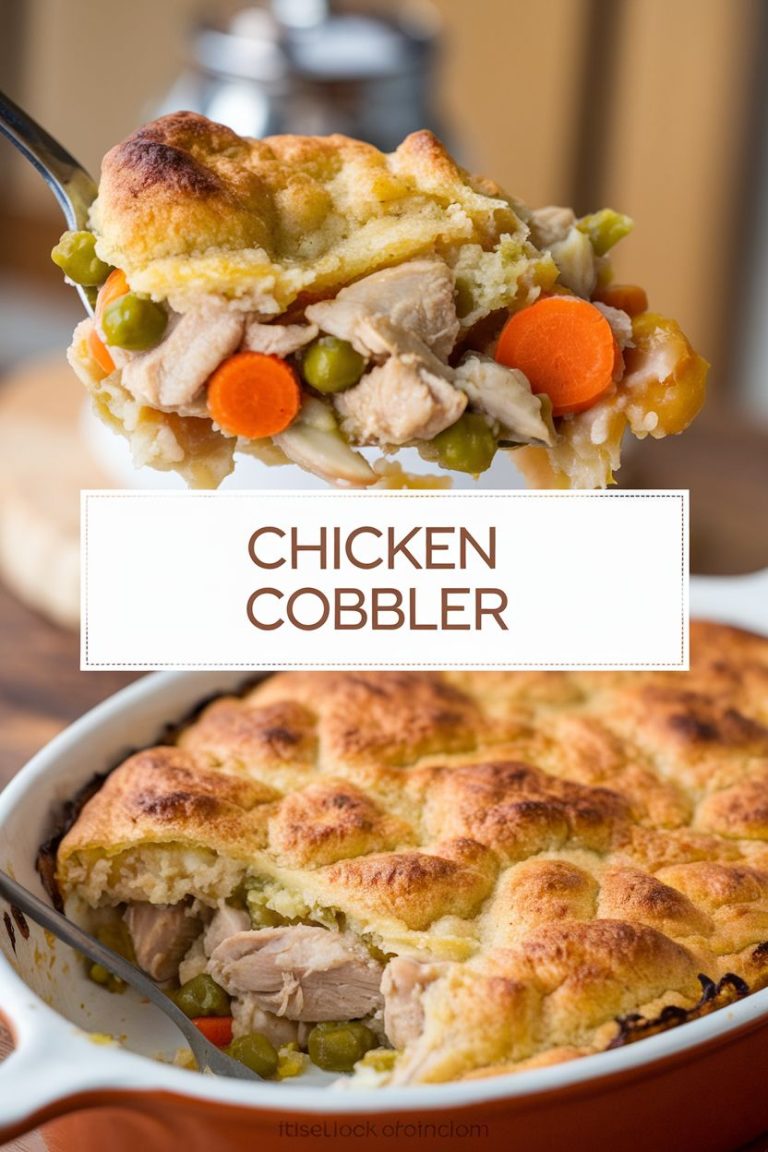 Chicken Cobbler Recipe - Feast Flick